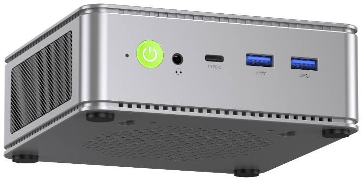 MINI PC GMKtec K8 AMD Ryzen 7 8845HS 32GB RAM + 1TB SSD Sidabrinis ...