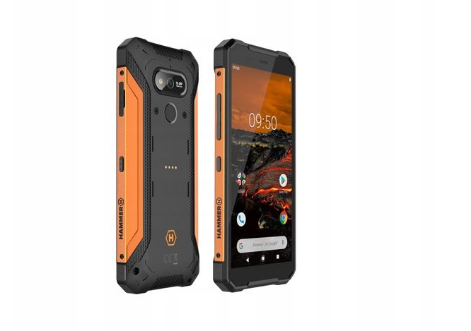 Mobilus telefonas MyPhone Hammer Explorer Dual. oranžinis, modelis ...