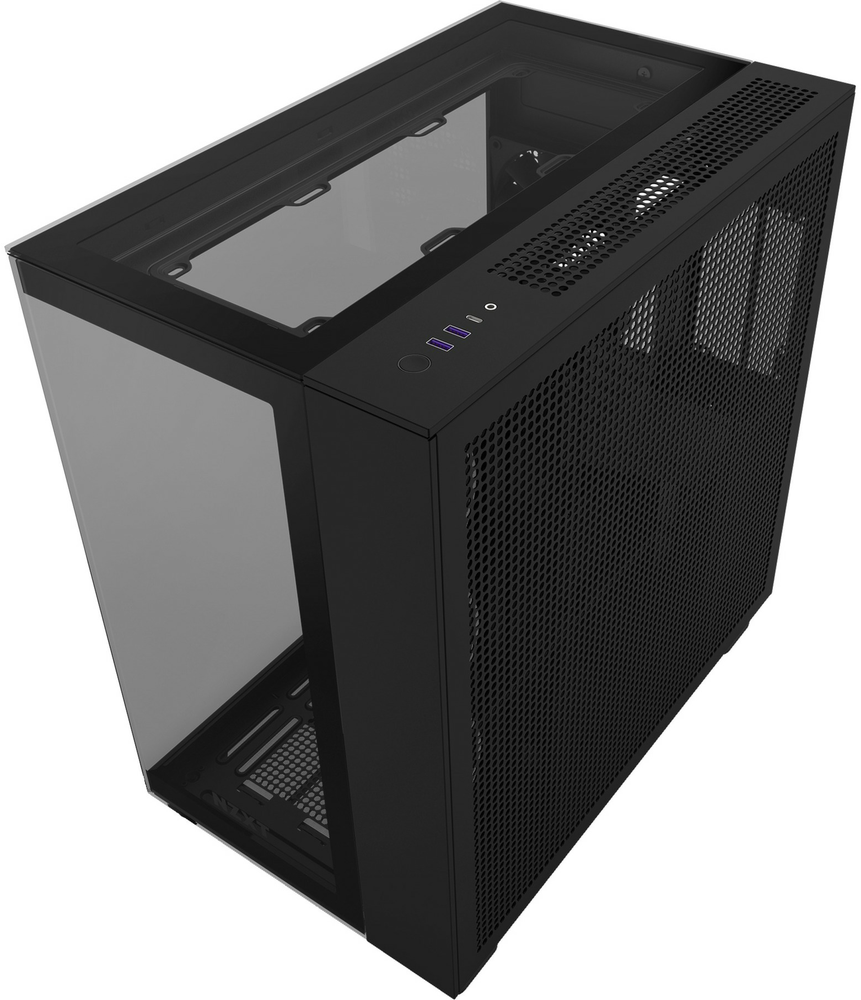 NZXT PC dėklas H9 Elite Midi bokštinis langas juodas, modelis - ‎CM ...