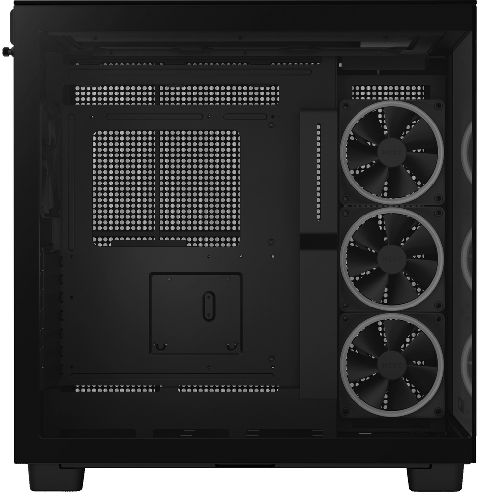NZXT PC dėklas H9 Elite Midi bokštinis langas juodas, modelis - ‎CM ...