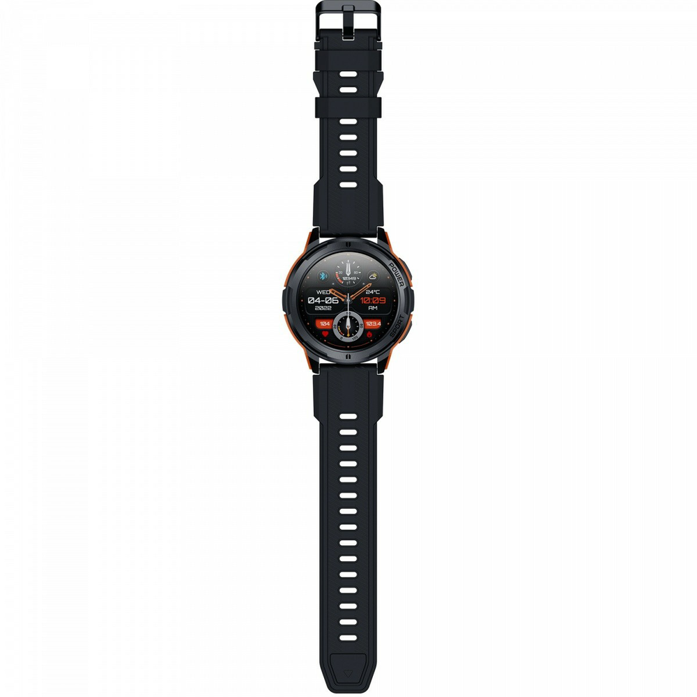 Oukitel Išmanusis laikrodis BT10 Rugged 1.43" 410 mAh oranžinė, modelis - BT10-OE/OL, žema kaina ...