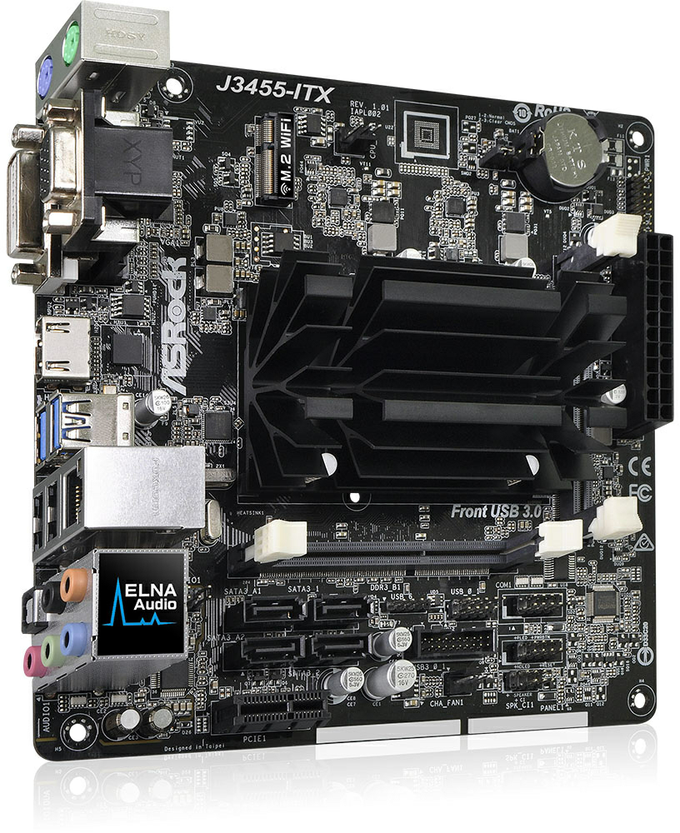 Pagrindinė plokštė ASRock J3455-ITX / Mini-ITX, modelis - J3455-ITX ...