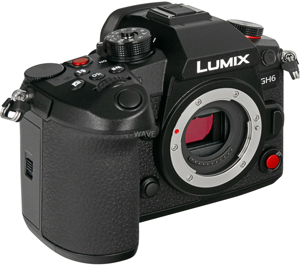 Panasonic Lumix G GH6 (DC-GH6) Body (Juodas), modelis - ‎DC-GH6E, žema kaina | Varle.lt
