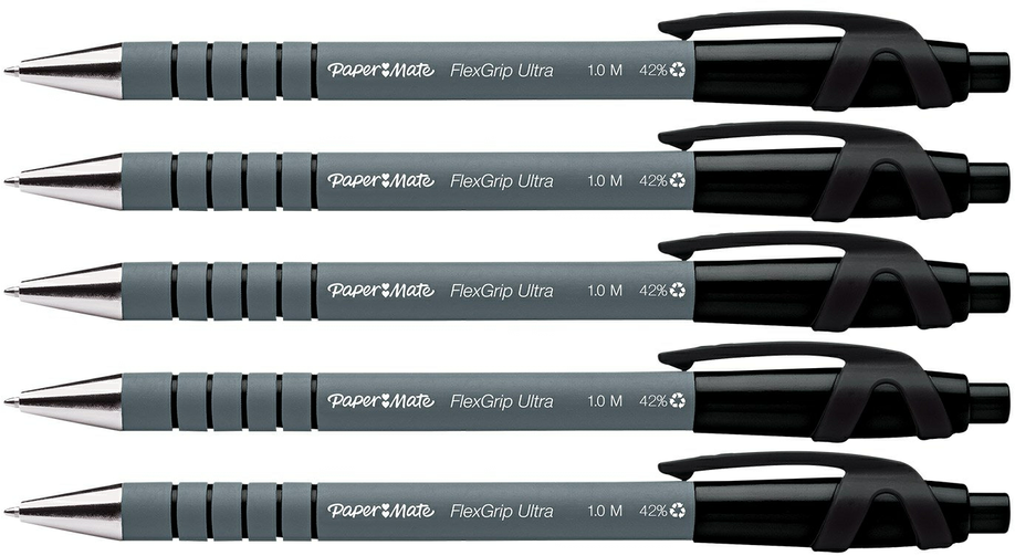Papermate Rašiklių rinkinys Paper Mate Flexgrip Ultra (Naudoti A+ ...