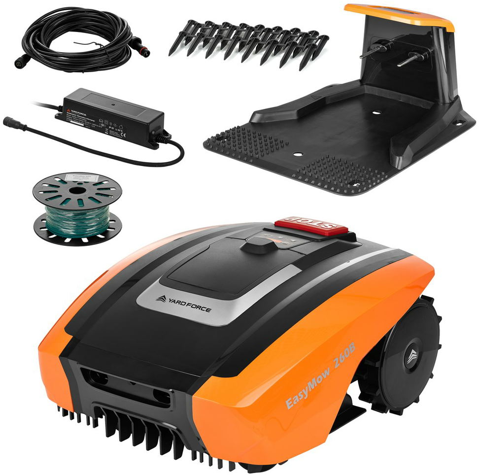 Vejos robotas Yard Force Easymow YF-RE260, modelis - ‎EasyMow 260B, žema kaina | Varle.lt