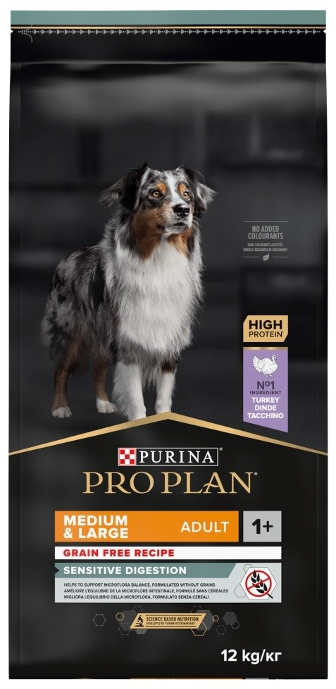 Purina Nestle pro plan medium&large adult optidigest su indykiem ...