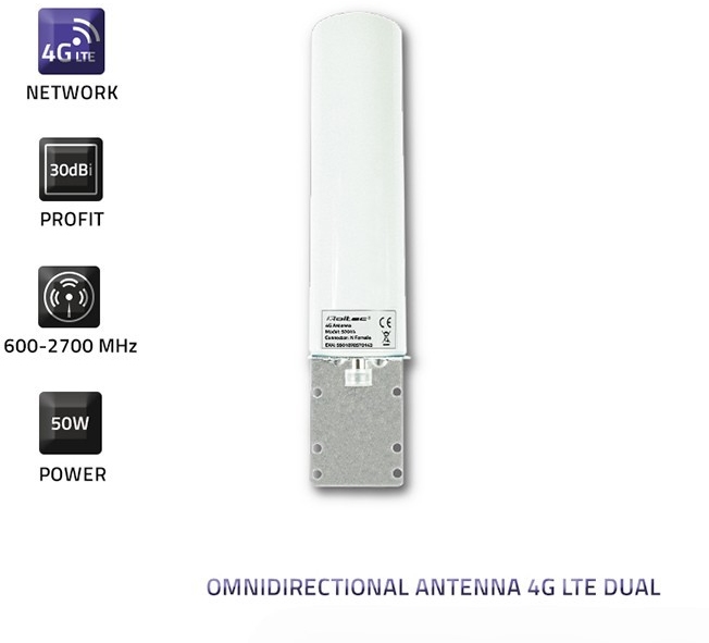 QOLTEC 57014 antena 4G LTE, modelis - 57014, žema kaina | Varle.lt