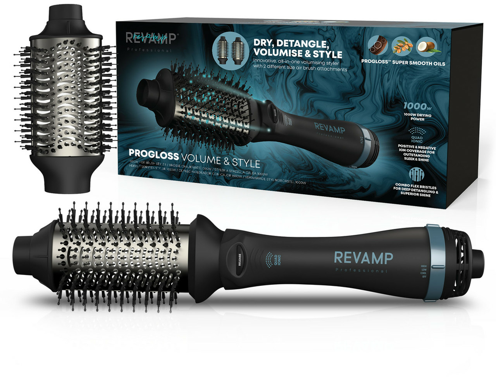 Revamp DR-2500-EU Progloss Volume & Style 1000W Hot Styler, modelis ...