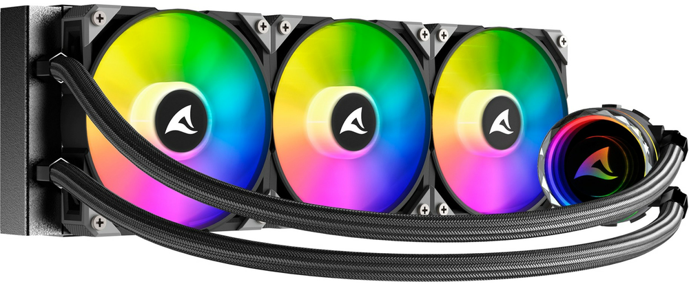 SHARKOON S90 RGB AIO 360 MM / WATER COOLING SYSTEM AIO, modelis - S90 ...
