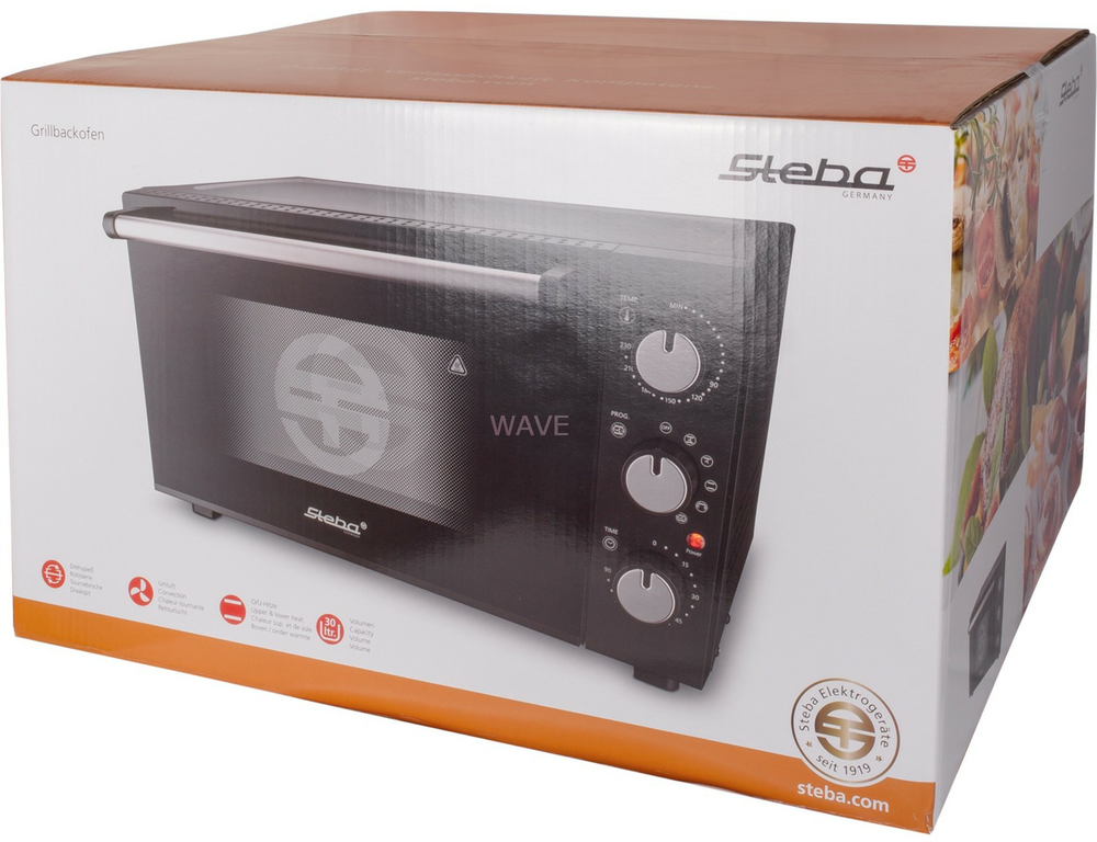 Elektrinė krosnelė Steba KB M 30 Backofen, modelis - 045300, žema kaina ...
