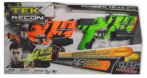 Tek Recon, Hammer Head Battle, Gun, For Boys, 8+ metai, modelis ...
