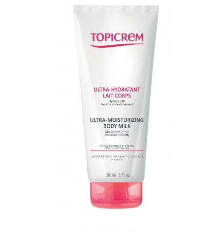 Topicrem Ultra-Moisturising Body Milk 500ml, modelis - Body Milk, žema ...