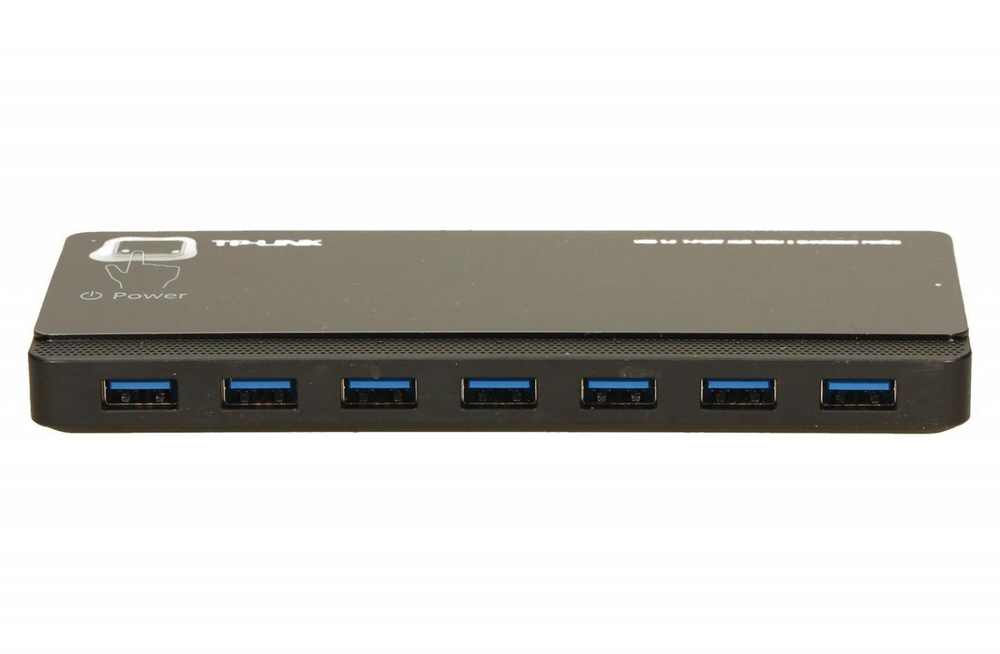 TP-LINK 7 jungtys USB 3.0 Hub su 2 maitinimo įkrovikliais jungtys 2.4A ...