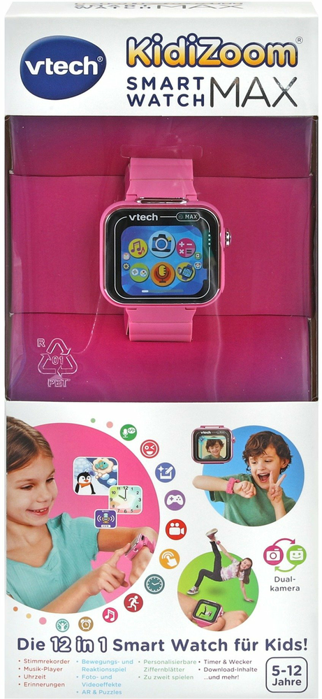 VTech KidiZoom Smart Watch MAX, išmanusis laikrodis, modelis - 80 ...