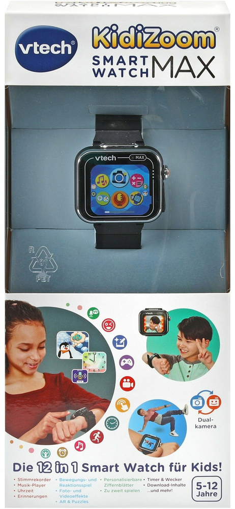 VTech KidiZoom Smart Watch MAX, išmanusis laikrodis, modelis - 80 ...