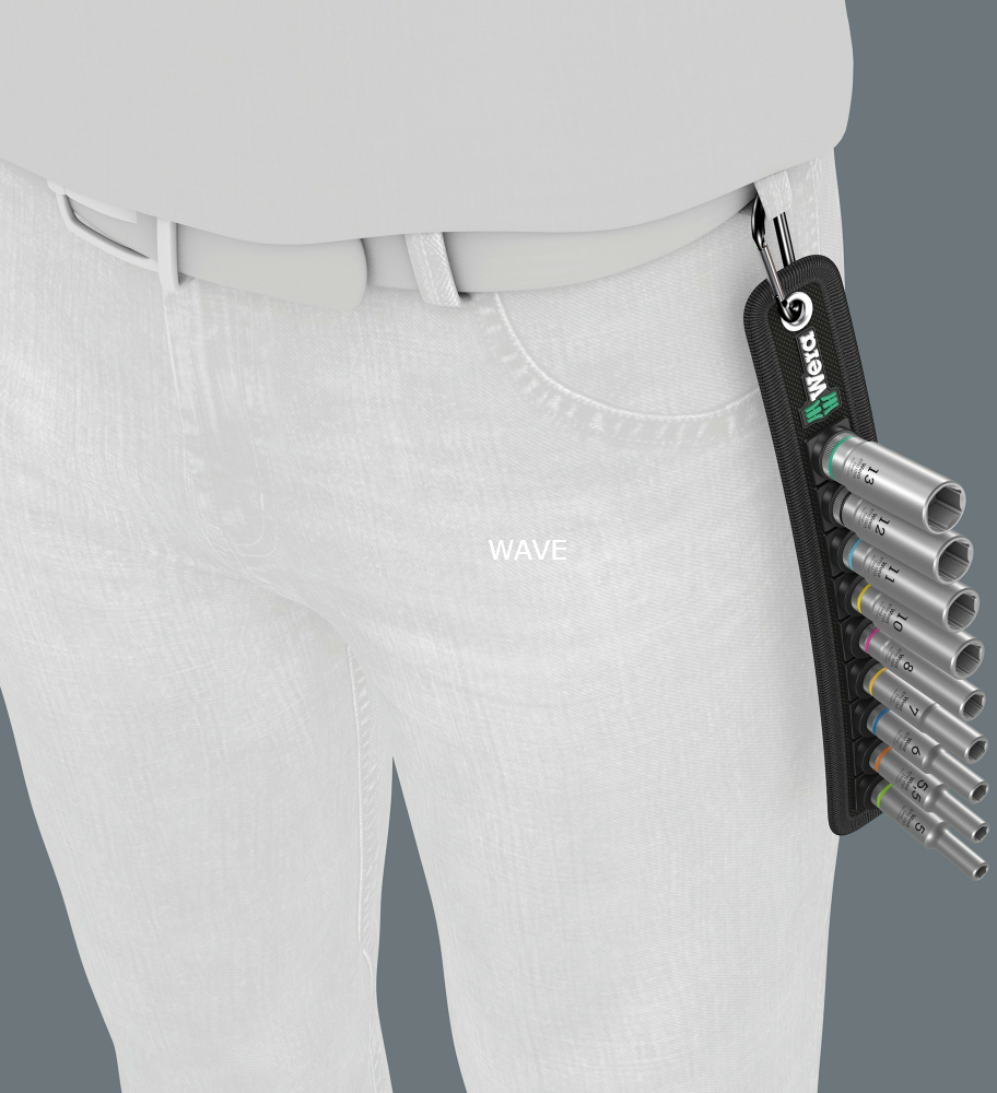 Wera Wera Belt A Deep 1 - socket wrench insert set, modelis ...