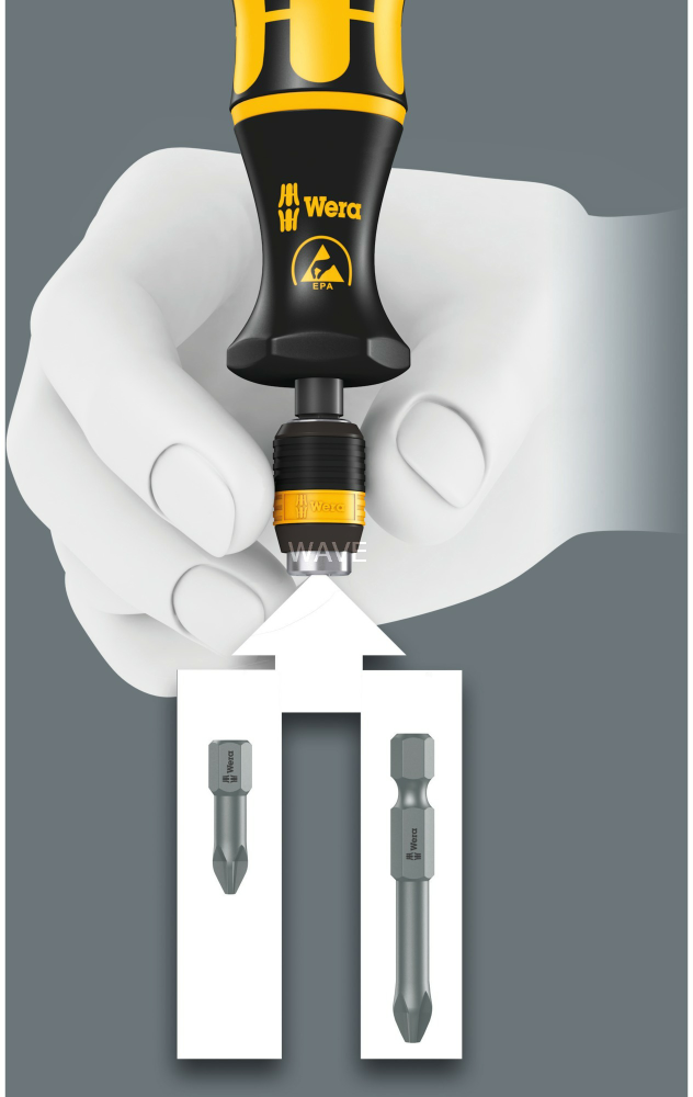 Wera Kraftform Compact 60 SPP nuo elektrostatinio krūvio (05051043001 ...