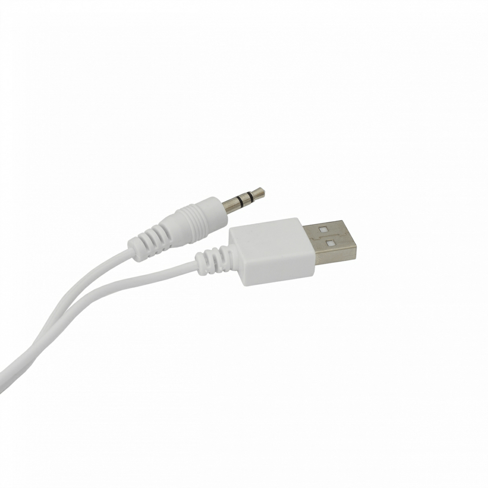 White Shark Baltasis ryklys WhiteShark Kompiuterio kolonėlės MOOD balta ...