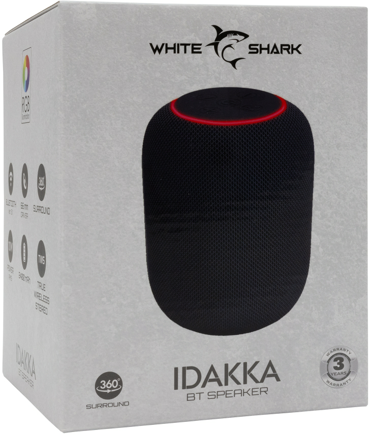 White Shark Baltasis ryklys GBT-619 Idakka Juodas, modelis - T-MLX56742 ...