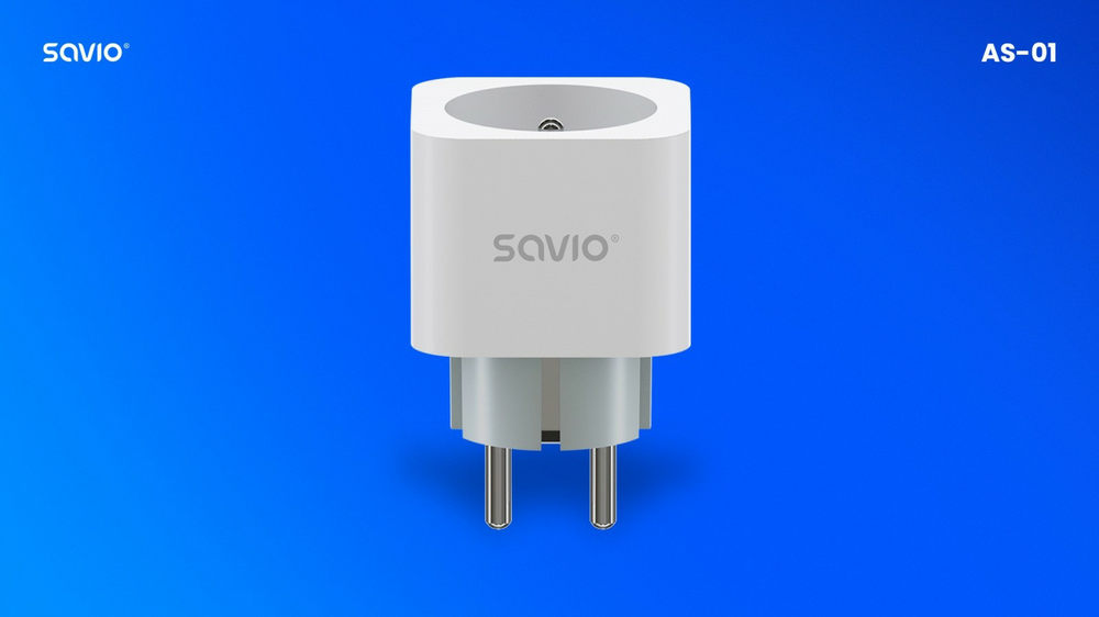 Savio Gniazdko Wi-Fi Savio AS-01 3-pak balta, modelis - SAVAS-01 (3), žema kaina | Varle.lt