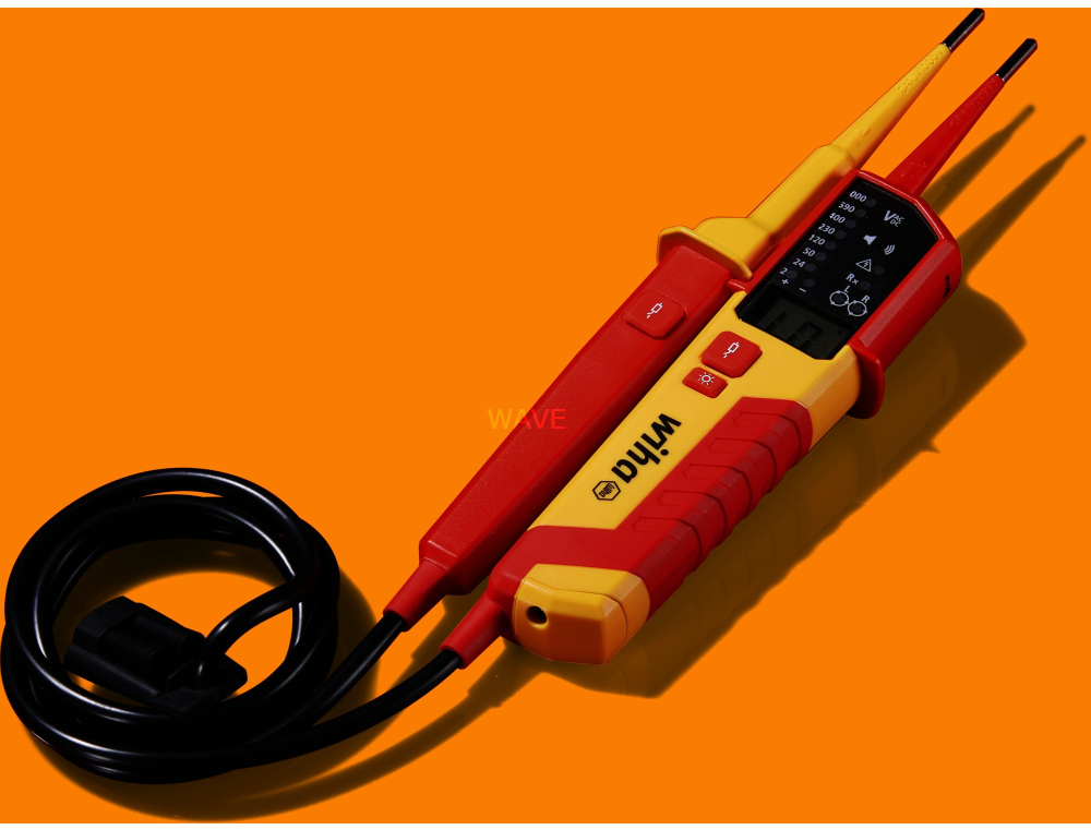 Įtampos ir tęstinumo testeris 12 - 1000 V AC WIHA, Elektrikams, modelis ...