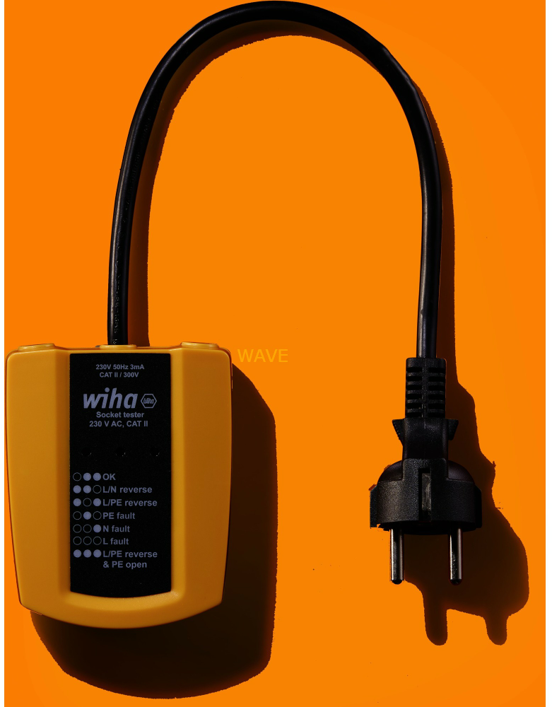 Lizdų testeris 230 V AC WIHA, Elektrikams, modelis - 45220, žema kaina ...