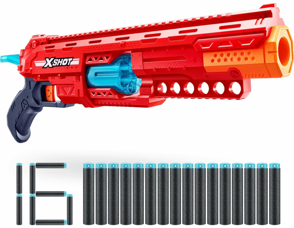 Zuru XSHOT Excel Caliber blaster (16 pile), modelis - 36675, žema kaina ...