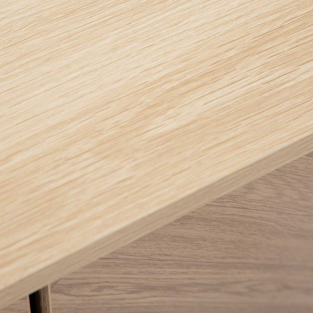 Homla Komoda | SWEN | naturalna su metalowymi nogami | 80x40x88 cm ...