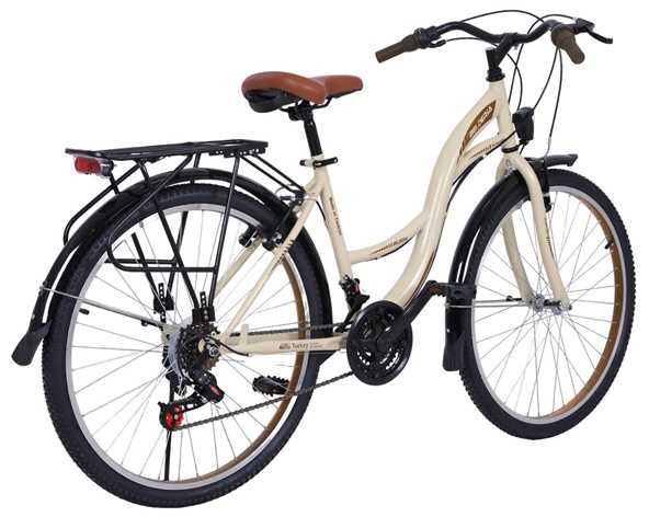 Belderia Dviratis miesto, 28 ", rudas, modelis - BELDERIA-SUMMER, žema ...