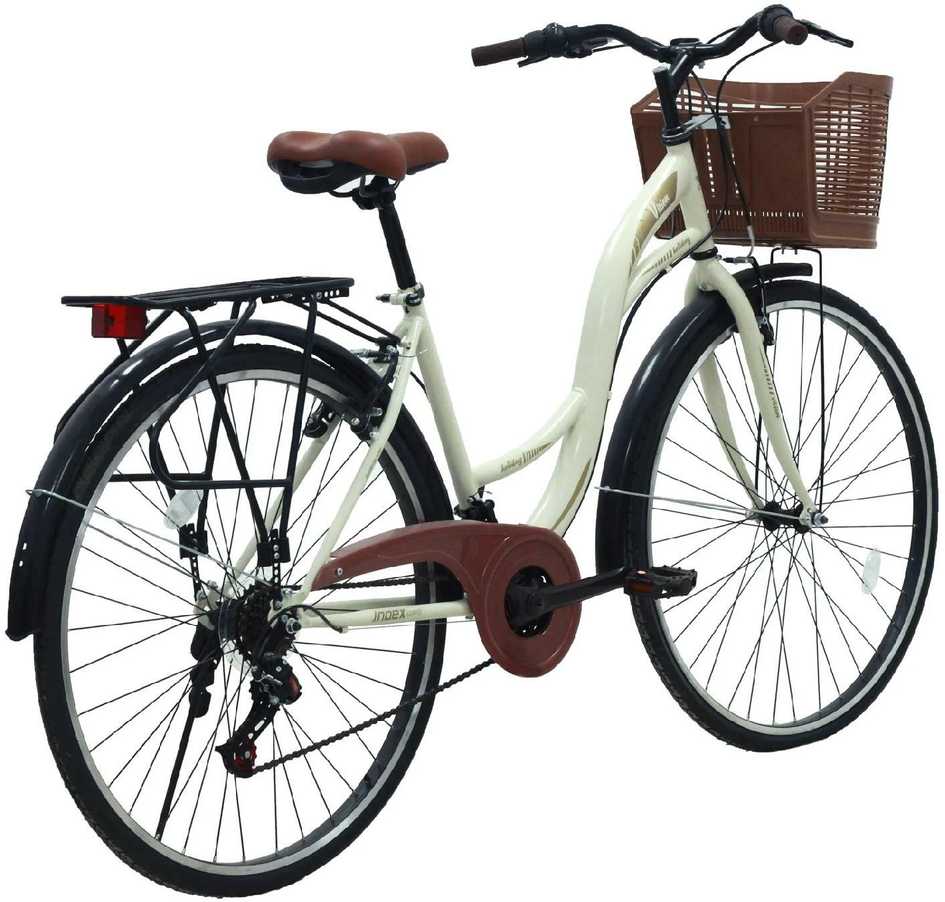 Belderia Dviratis miesto, 28 ", rudas, modelis - BELDERIA-SUMMER, žema ...