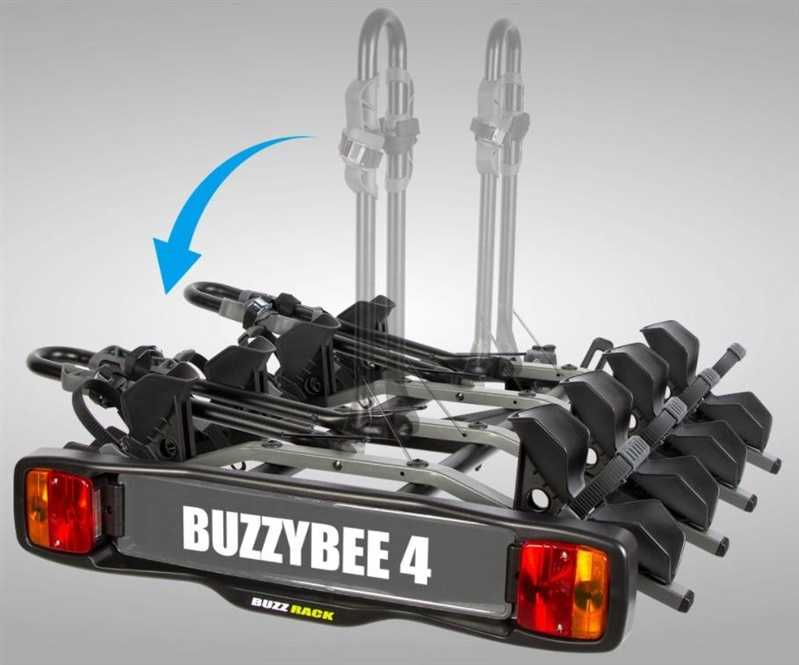 Buzz_Rack Automobilinis dviračių laikiklis Buzz Rack New Buzzybee 4 ...