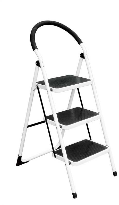 Haushalt Plieninės kopėčios BL-C103, 3 pakopų, modelis - BL-C103, žema kaina | Varle.lt