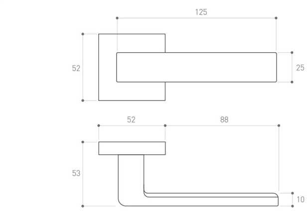Metal Bud RANKENA DURŲ RUMBA MATINIS NIKELIS, modelis - VRUKNV, žema ...