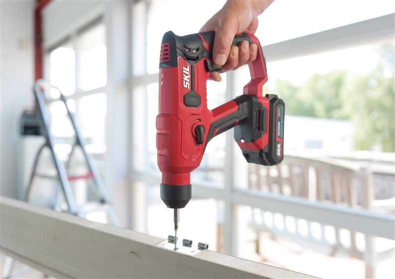 Skil_Red Akumuliatorinis perforatorius SKIL 3810CA 20V (be ...