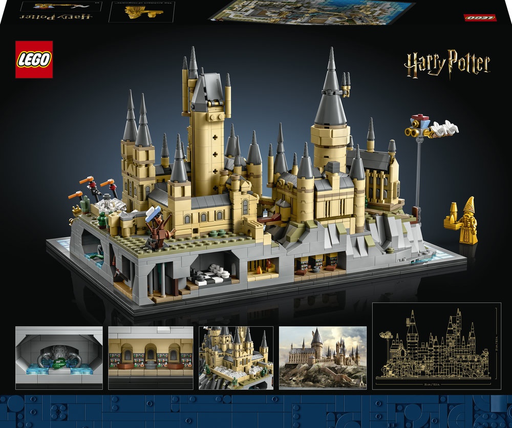 LEGO® Harry Potter™ Hogvartso pilis ir apylinkės (76419), modelis ...