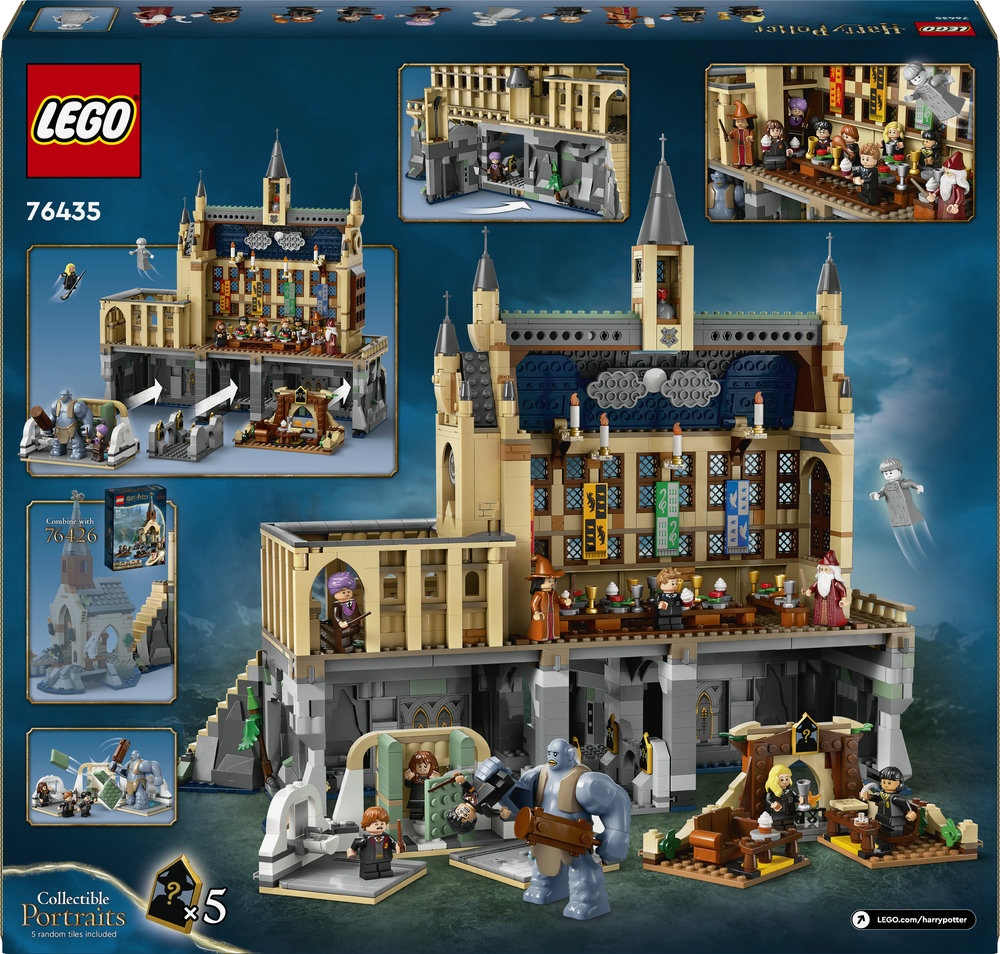 LEGO® Harry Potter Hogvartso pilis: didžioji salė (76435), modelis ...