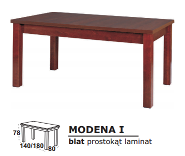 Drewmix Stalas medinis MODENA I, žema kaina | Varle.lt