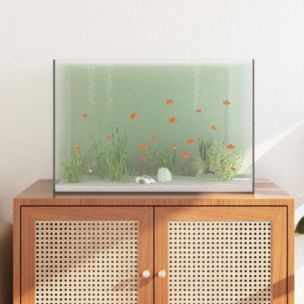 Akvariumas su saugykla Skaidrus 60 x 35 x 40 cm Stiklas, modelis ...