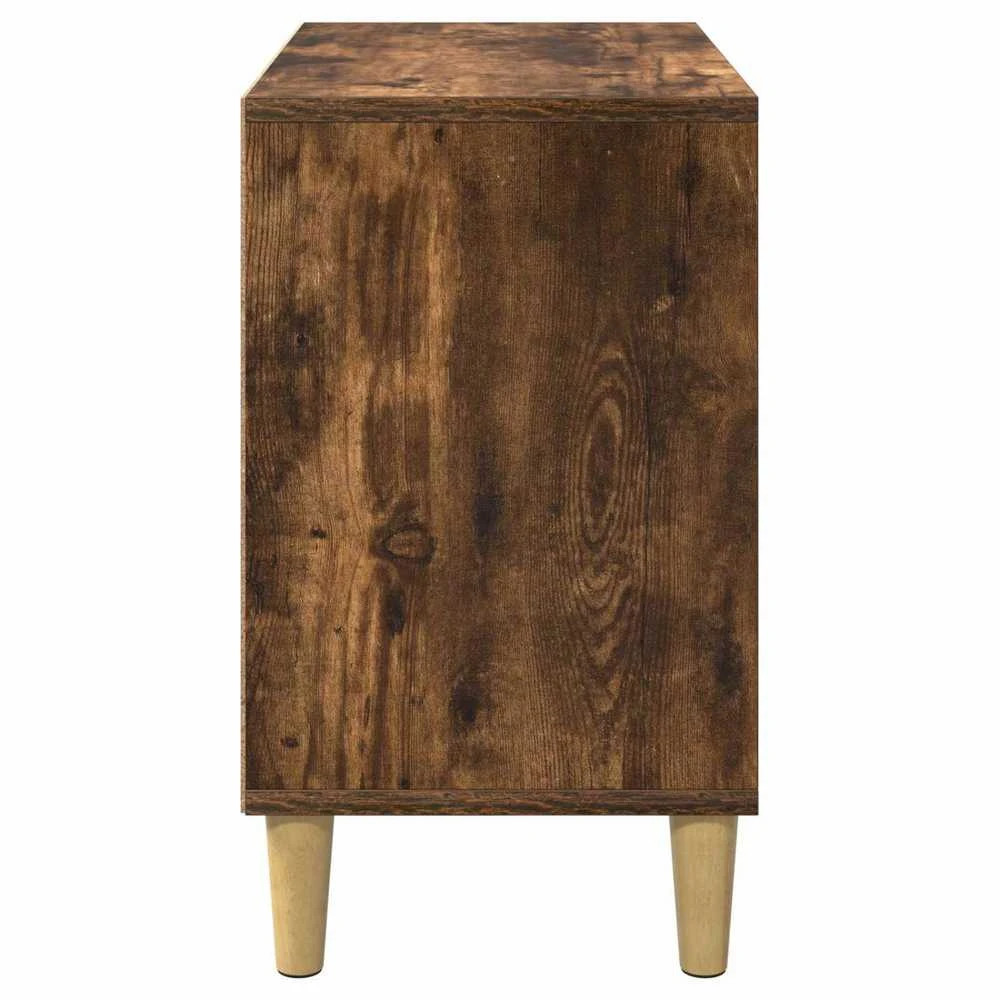 Katės namelis Rūkyta ąžuolas 51 x 30 x 52 cm Apdirbta mediena, modelis ...