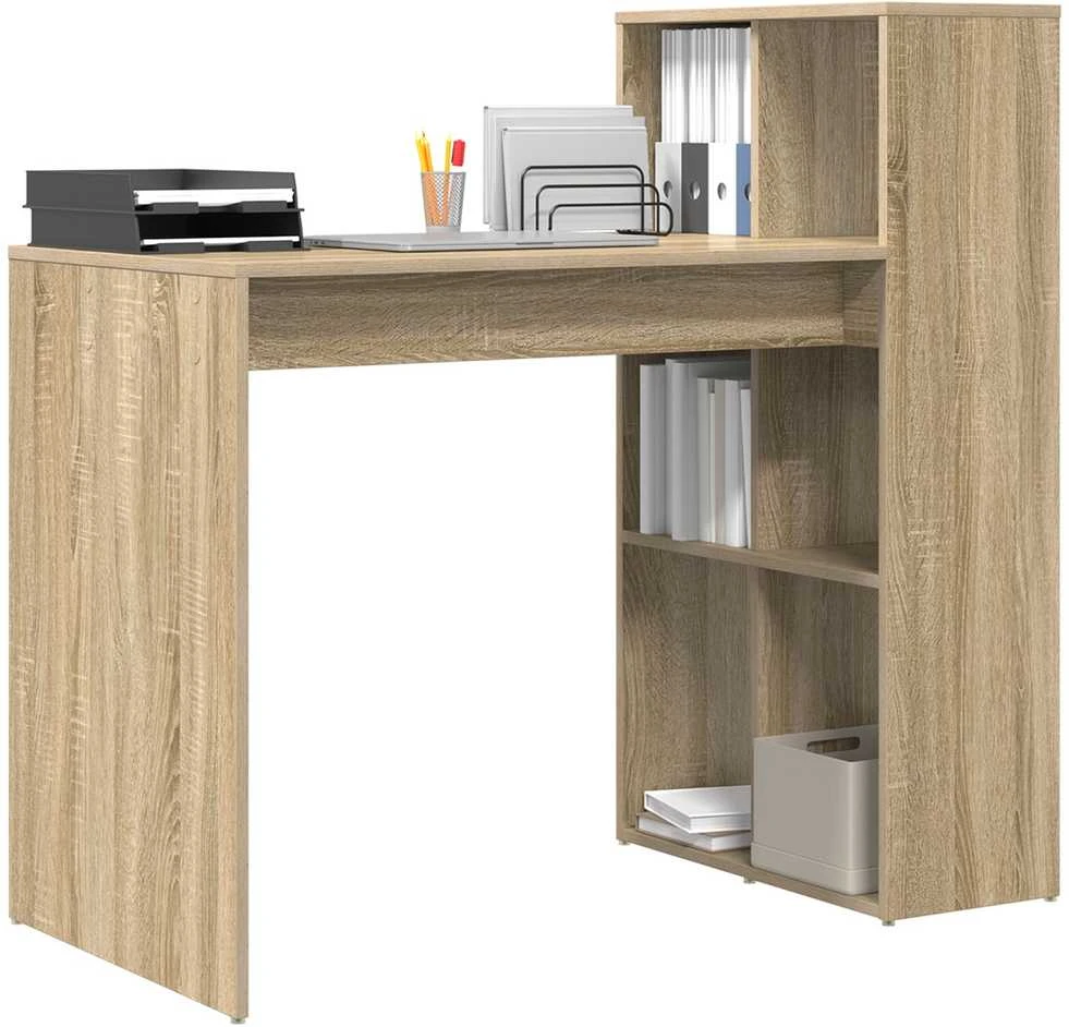 Stalas Sonoma ąžuolas 108 x 55 x 103,5 cm Apdirbta mediena, modelis ...