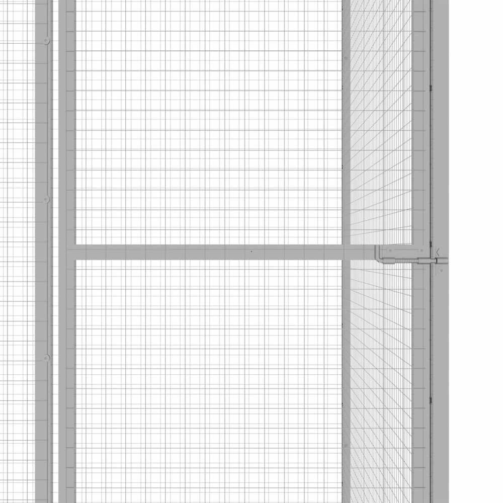 Narvas katėms, 1,5x1,5x1,5m, galvanizuotas plienas, modelis - 146356, žema kaina | Varle.lt