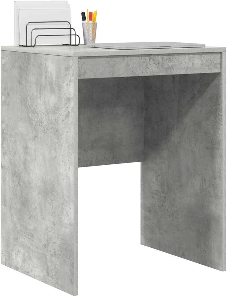 Rašomasis stalas Betono pilkas Betonas 60 x 50 x 76 cm Paprastas ...