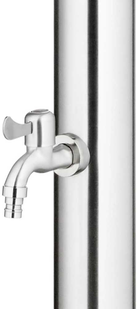 Sodo dušas su rudu pagrindu, 220cm, nerūdijantis plienas, modelis ...