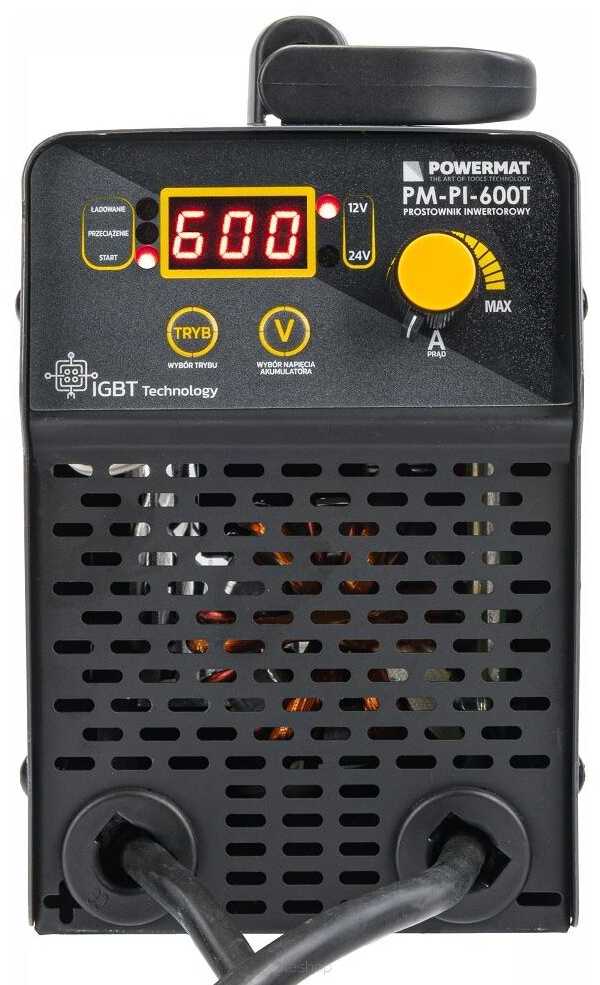 Inverterio akumuliatoriaus įkroviklis su starteriu, Powermat, 12V / 24V ...