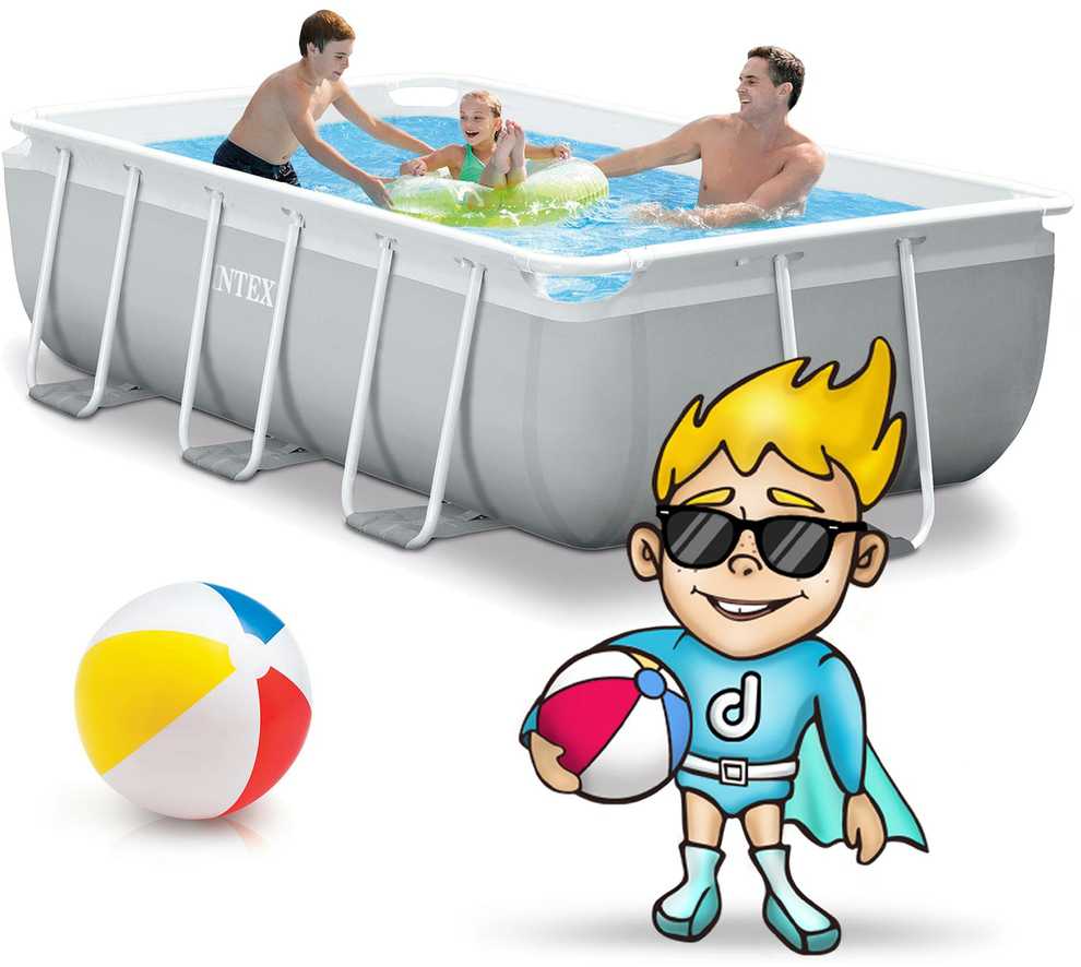 Karkasinis lauko baseinas, 10in1, 300 x 175 x 80 cm., žema kaina | Varle.lt