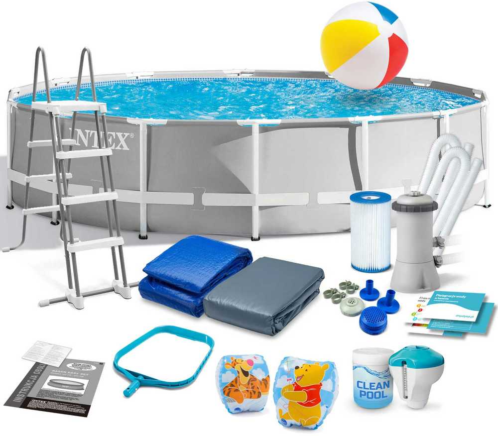 Intex Karkasinis lauko baseinas, 17in1, 457x122 cm., žema kaina | Varle.lt