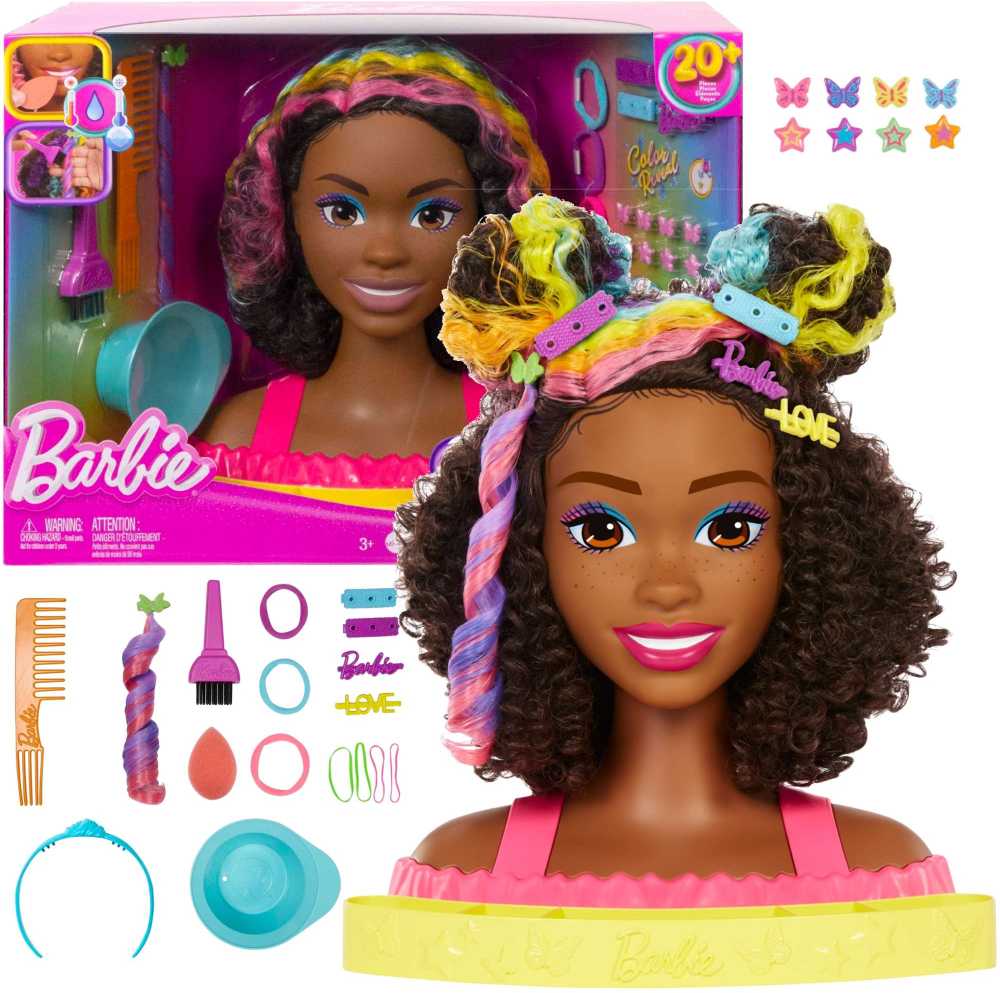 Mattel Lėlės galva Barbie, modelis - HMD79, žema kaina | Varle.lt