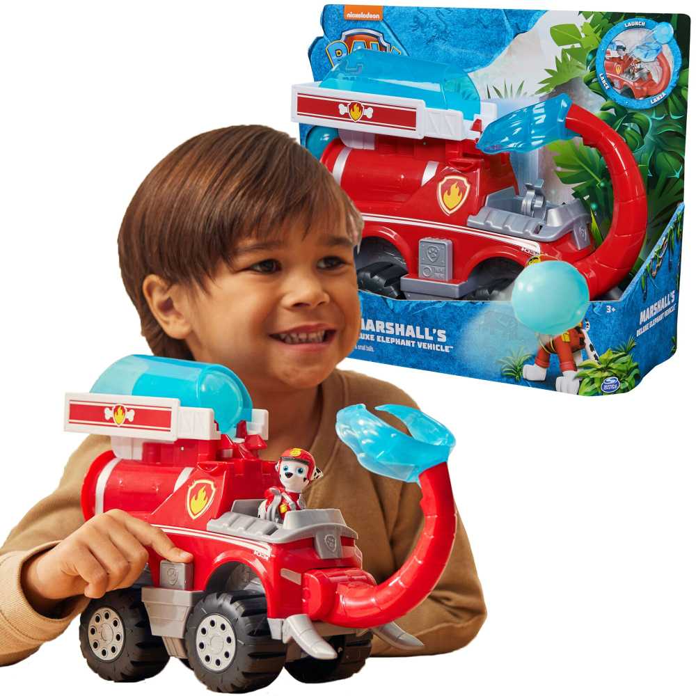 Spin Master PAW PATROL transporto priemonė Jungle Pups Marshalls Deluxe ...