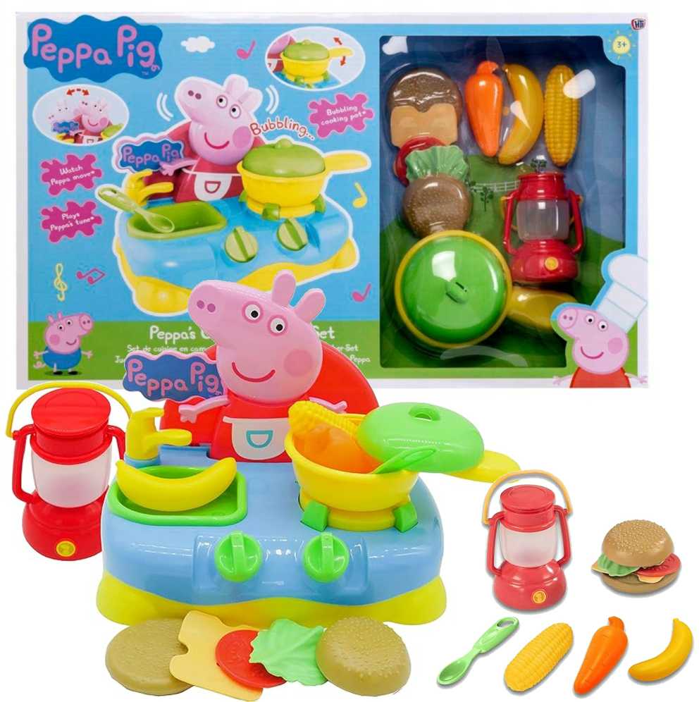 Peppa Pig HTI Peppa Kiauliena plytelė Garter Maisto gaminimas Kit 66314 ...