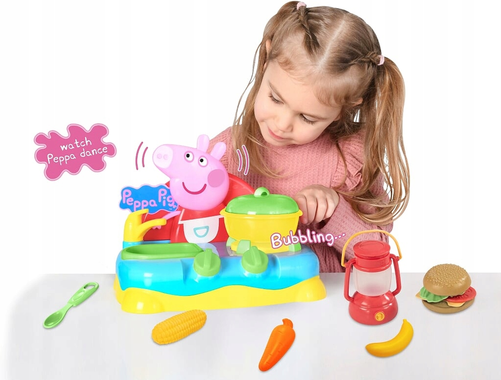 Peppa Pig HTI Peppa Kiauliena plytelė Garter Maisto gaminimas Kit 66314 ...